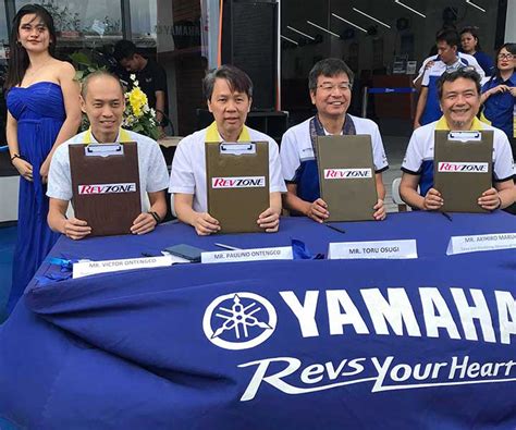 8th World Class Yamaha Revzone Showroom In Ph Opens In Naga City