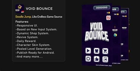 Void Bounce Game Source Code Clean Codz