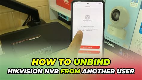 How To Unbind Hikvision Nvr Youtube