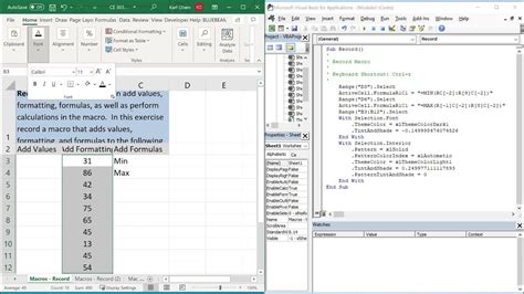 excel macros recording editing youtube