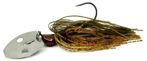 Watermelon Flake Skirted Bladed Arky Jig Grandpas Tackle Box