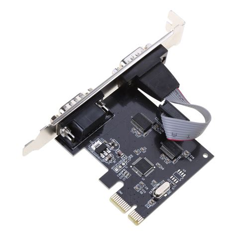 Плата последовательного интерфейса Pcie 9 Pin Rs232 Communication 2