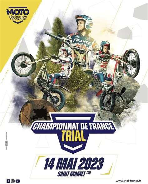 Ouverture du France Trial 2023 à St Mamet les engagés au 14 Mars