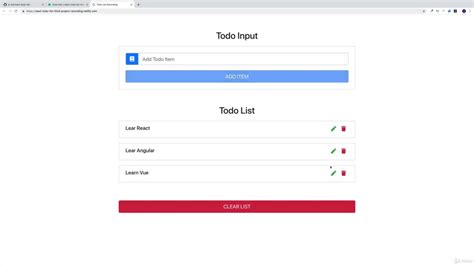 Creating Simple Todo App In Reactjs Finished Application Part 12