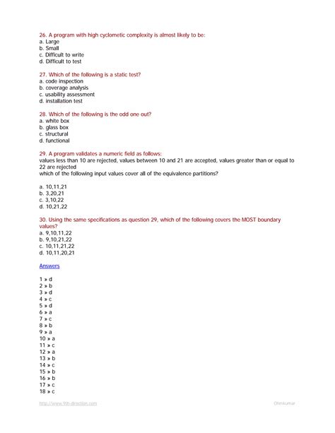 Istqb Question Paper Dump 4 Pdf