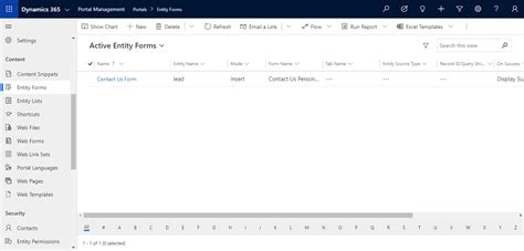 Creating Your Event S First Entity Form In Dynamics Portal