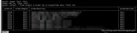 Mysql命令行下格式化查询结果和执行sql文件sql 格式化结果集命令 Csdn博客