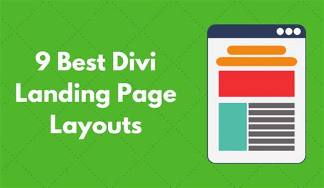 9 Best Divi Landing Page Layouts • Divi Cake Blog Page Layout