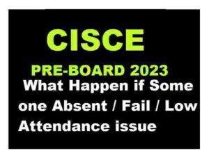 CISCE Preboard Issue What Happen If Someone ICSEHELP