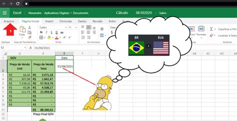 Como Alterar Formato da Data no Excel - Blog da Aplicativos Digitais