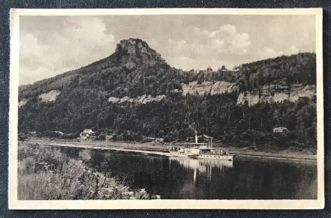 SCHÖNE ALTE POSTKARTE Königstein an der Elbe 01824 in Sachsen EUR 1 00