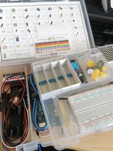 Resistor Organizer For Arduino Kits By Krafťáksvk Download Free Stl