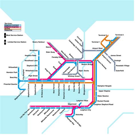 Stepford County Metro Map Maker