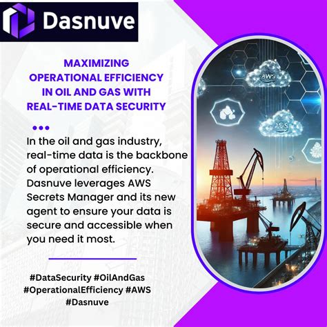 Dasnuve On Linkedin Datasecurity Oilandgas Operationalefficiency Aws Dasnuve…