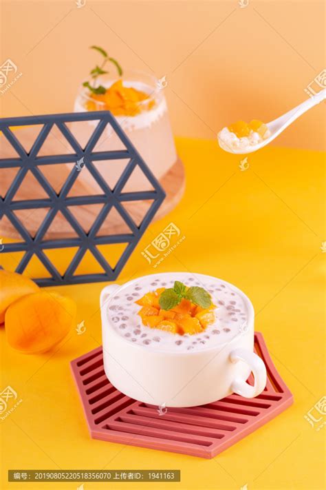芒果西米露 小吃美食 食品餐饮 摄影 汇图网www huitu
