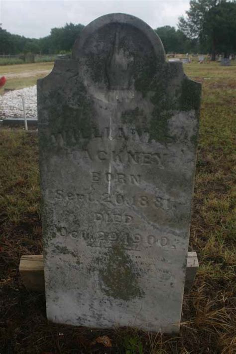 William P Hackney 1881 1900 Find A Grave Memorial