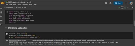Ai Machinelearning Speechtotext Translation Python Automation Srt Tamarai Selvan Ravi