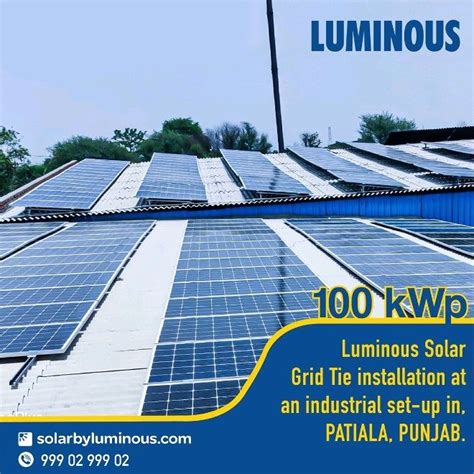 Luminous Power Technologies P Ltd On Linkedin Luminous Solar Solarprojectsuccess