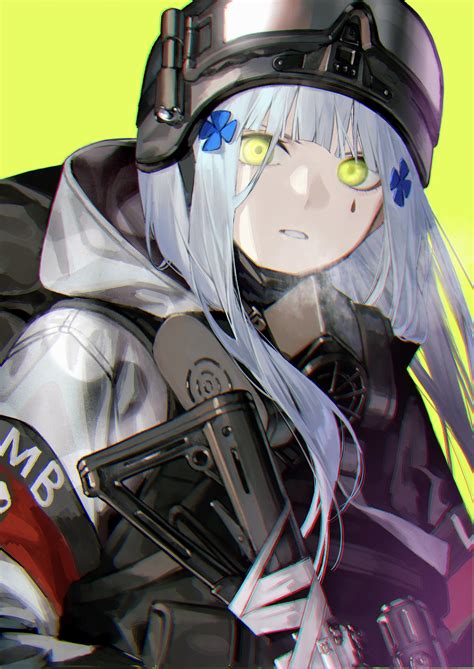 Hk416 And Hk416 Girls Frontline And 1 More Drawn By Mikblamike