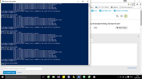 Bị Lỗi Khi Compile Bằng Mingw Randomq Dạy Nhau Học