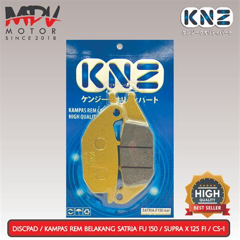 Jual DISCPAD KAMPAS REM BELAKANG SATRIA FU 150 SUPRA X 125 FI CS 1
