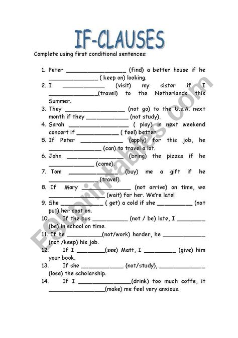 If Clause Type English Esl Worksheets Pdf Doc Hot Sex Picture If Clause Type English Esl Worksheets Pdf Doc Hot Sex Picture