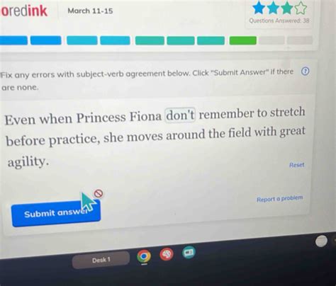 Solved Oredink March 11 15 Questions Answered 38 Fix Any Errors With