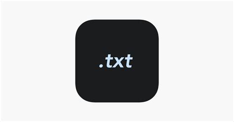 Txt Editor Text Editor On The App Store
