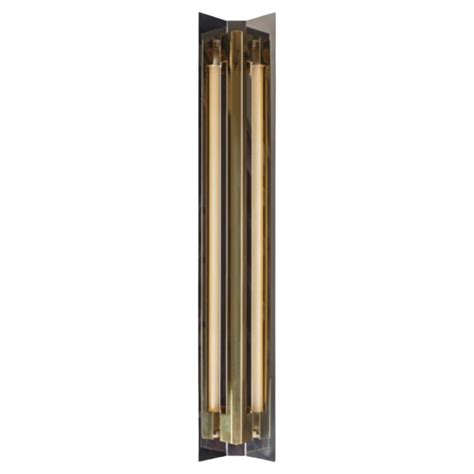 Edge Wall Light In Solid Brass Contemporary For Sale At 1stdibs