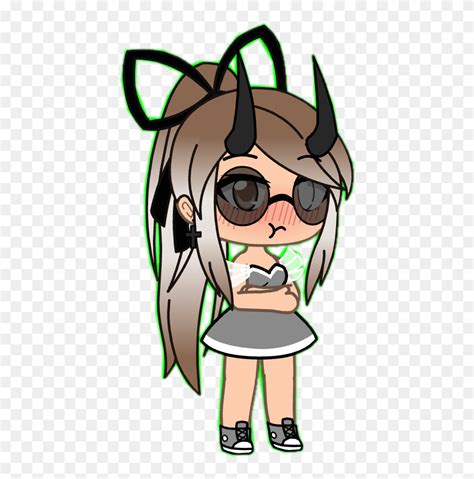 Gacha Gacva Gachalife Girl Horns Daredevil Devil Gacha Life