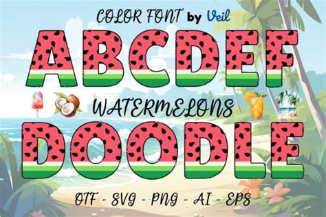 Colorful Fonts 2024 Best Two Color And Multi Color Fonts Creative