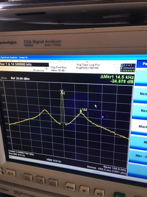 Lmx2595 Pll Not Locking With Side Spurs Clock And Timing Forum Clock And Timing Ti E2e