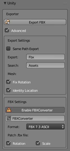 proper unity exporting in blender unity forum