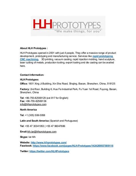 Hlh Prototypes To Provide Plastic Injection Molding Service In China