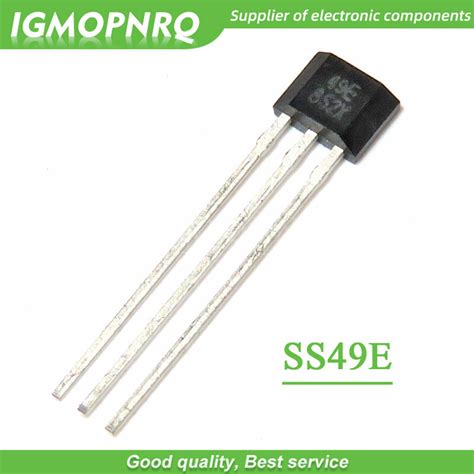 10Pcs 49E องคประกอบหอง OH49E SS49E Hall Sensor Hall Effect Sensor