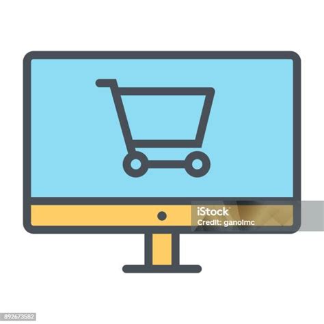 온라인 쇼핑 픽셀 완벽 한 벡터 선 아이콘 48 48 간단한 최소한의 그림 날씬한에 대한 스톡 벡터 아트 및 기타 이미지 날씬한 노트북 디자인 Istock