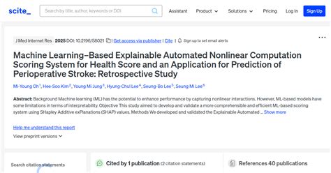 Machine Learningbased Explainable Automated Nonlinear Computation
