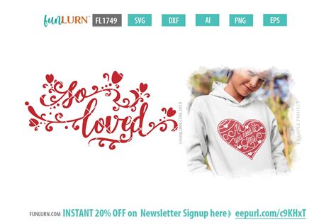 So Loved Svg Funlurn