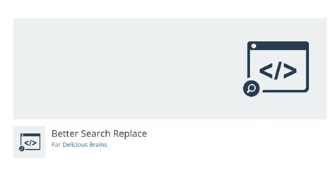 Better Search Replace DiviFree