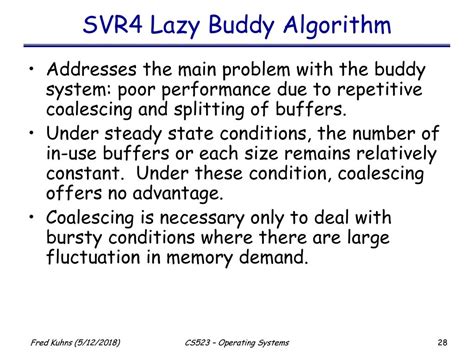 memory management fred kuhns ppt download