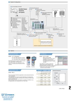 Iai Xsel Px Qx Specsheet PDF