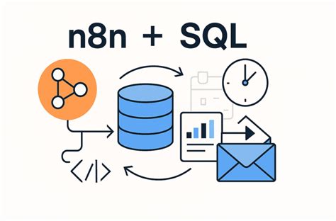 Automatiser Les Workflows Sql Avec N8n Rapports De Base De Données