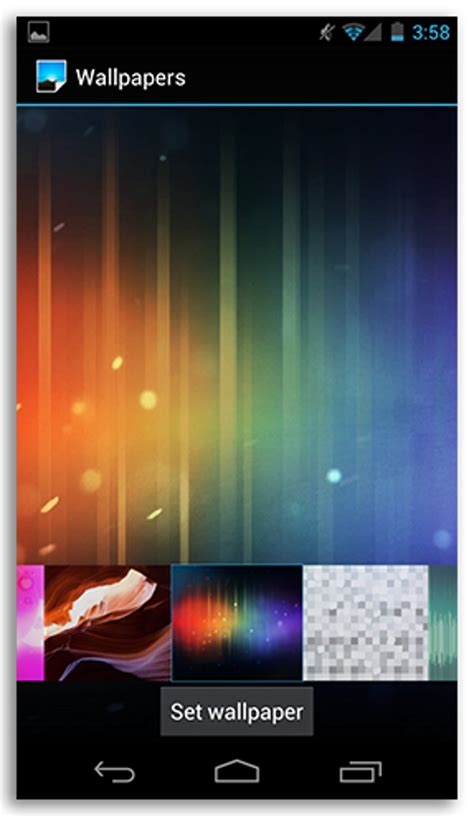 Customize Your Androids Wallpaper Screenshots Cnet