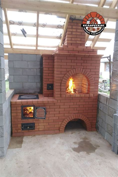 Печи и камины Белорусское печное общество БелПО Дом Кирпичные камины Дровяные камины