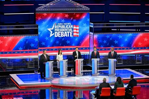 Republican Presidential Hopefuls Spar As Trump Rallies Nearby News