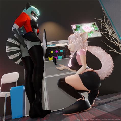 Rule 34 11 Anthro Ashnar Ass Bottomwear Breasts Cleavage Clothed