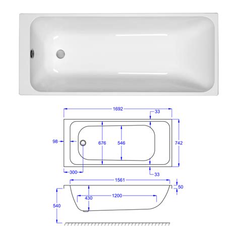 Kartell Refine X Mm Single Ended Standard Bath Tap Hole