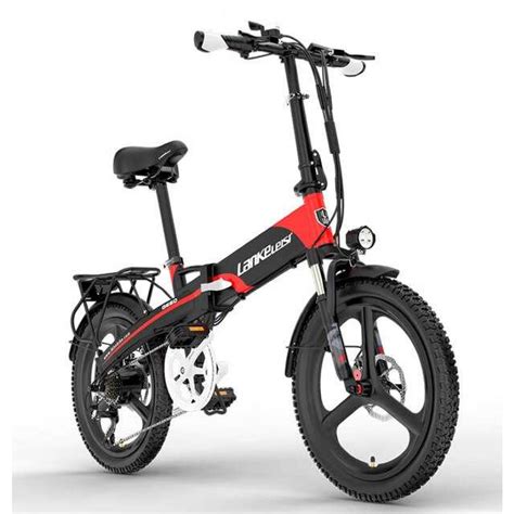 Jual Lankeleisi G660 Sepeda Listrik Lipat Folding Bike Luxury Edition