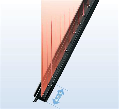 China Infrared Light Beam Sensor Measuring Light Curtain For Conveyor System China Light Grid