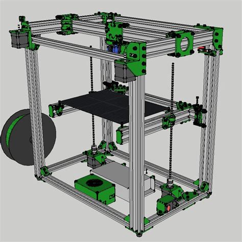 D Bot Core Xy 3d Printer V Slot Frame Ox Cnc Aluminum Frame Aluminum